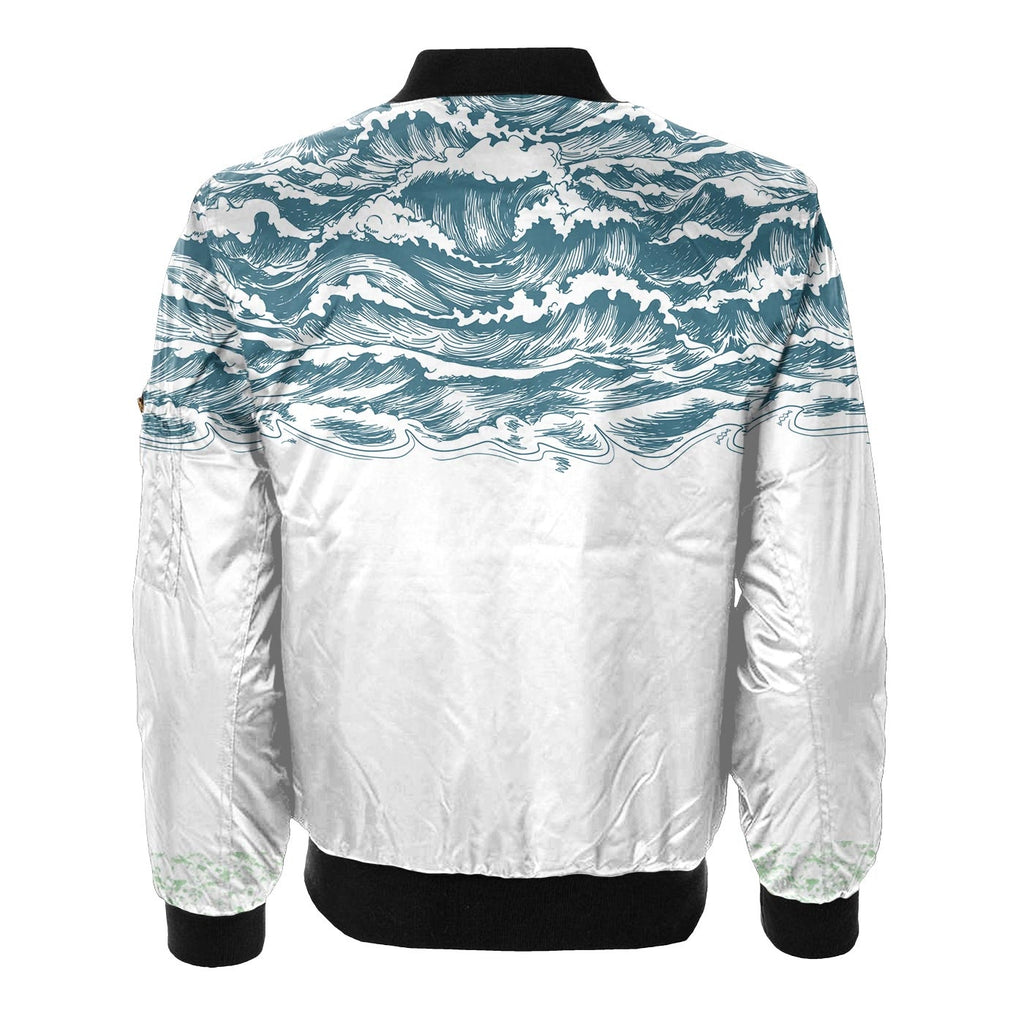 Waves Bomber Jacket – Fresh Hoods