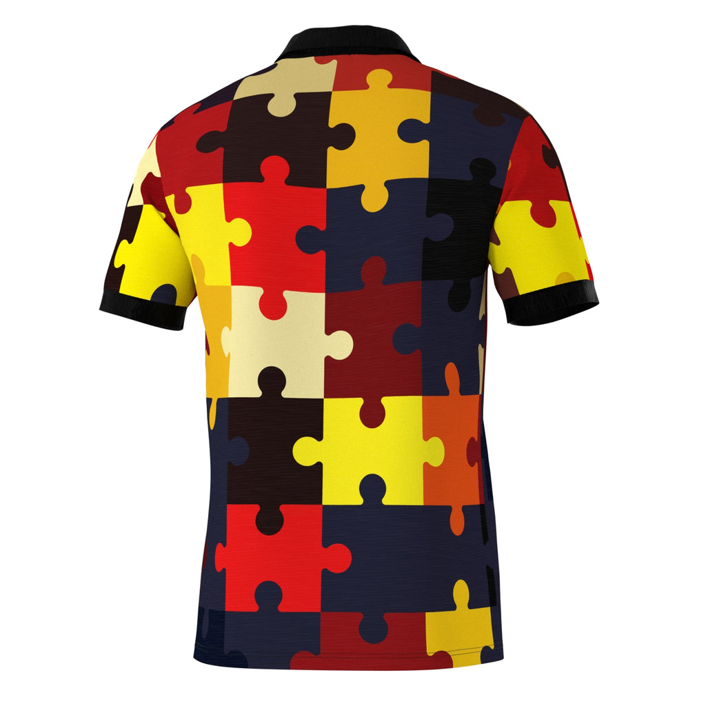 Puzzled Polo Shirt – Fresh Hoods