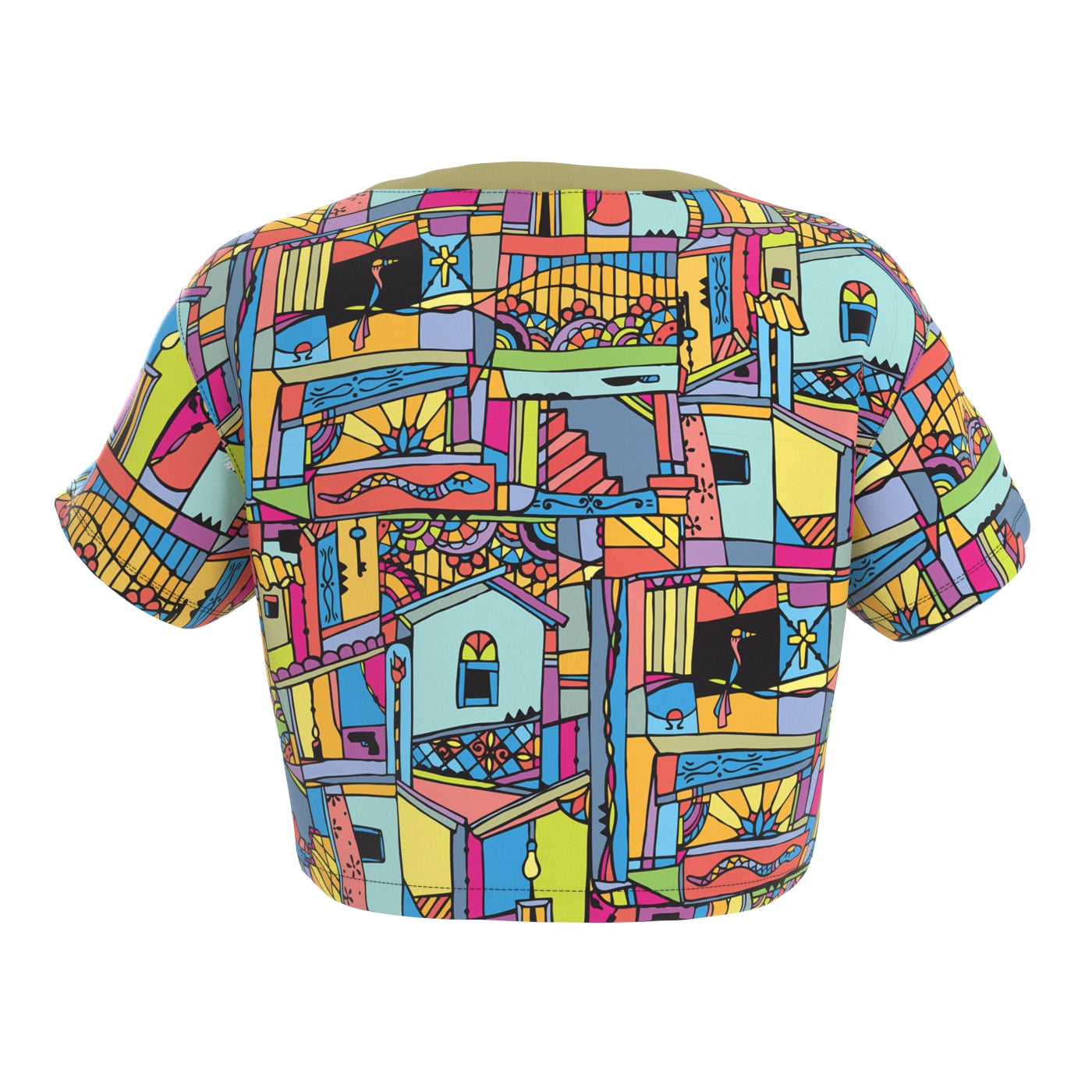 Rainboy Khaki Crop Top – Fresh Hoods